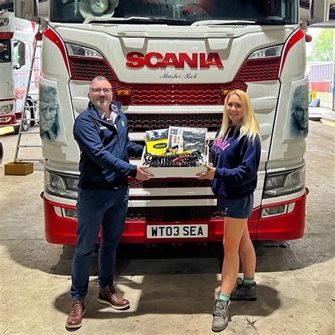 Jemma Warren From Wains Transport Limited Has Been Trialling Out The