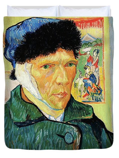 Vincent Van Gogh Self Portrait With Bandaged Ear After Vincent Van