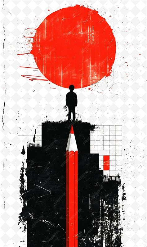 A Candidate Visiting A Bookstore With A Red Pencil Graph Pap Png Flat