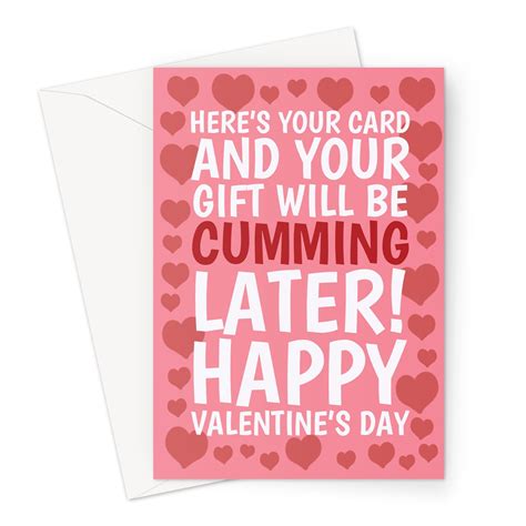 Kinky Valentine Naughty Valentines Day Card For Him Printable