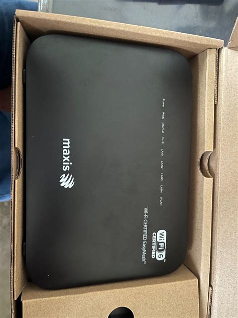Maxis Wifi Router Computers Tech Parts Accessories Networking On Carousell
