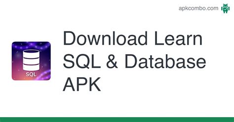 Learn Sql And Database Apk Android App Free Download