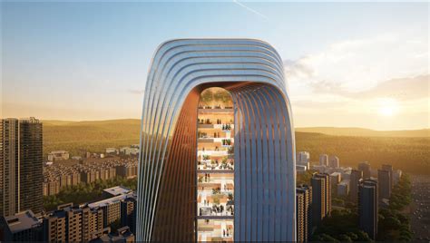 Architecture Inspired By Nature New Mixed Use Tower In Wuhan Aedas Archinect