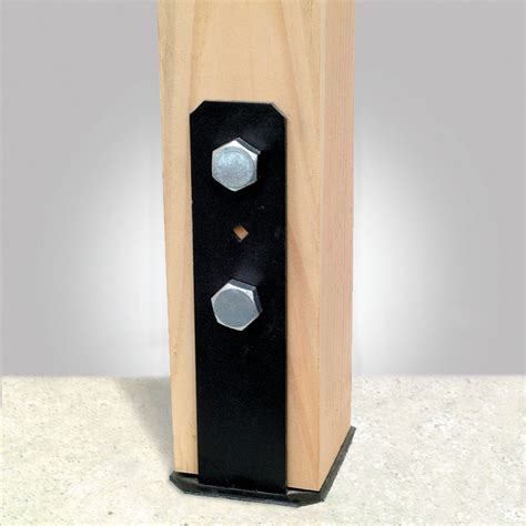 Simpson Cb88pc 8x8 Column Base Black Powder Coated Fasteners Plus