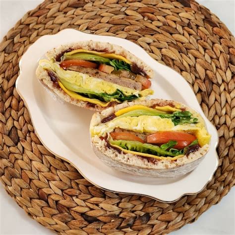 피타브레드 샌드위치 만들기 코스트코 피타브레드 에그 샌드위치 레시피 피타브레드 활용 요리 네이버 블로그