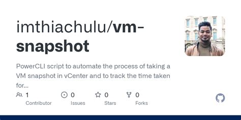 Github Imthiachuluvm Snapshot Powercli Script To Automate The