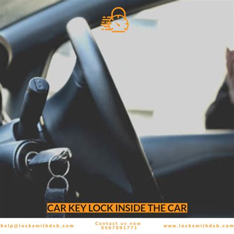 Car Key Lock Inside the Car - 0567091771 - Locksmith DXB