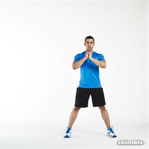 Side Squats Exercise How To Skimble Workout Trainer