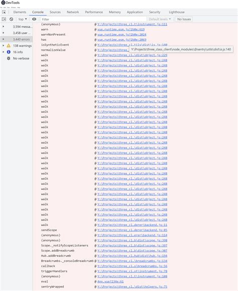 `walk` Introduced In 152 Leads To Memory Leak Crash · Issue 263