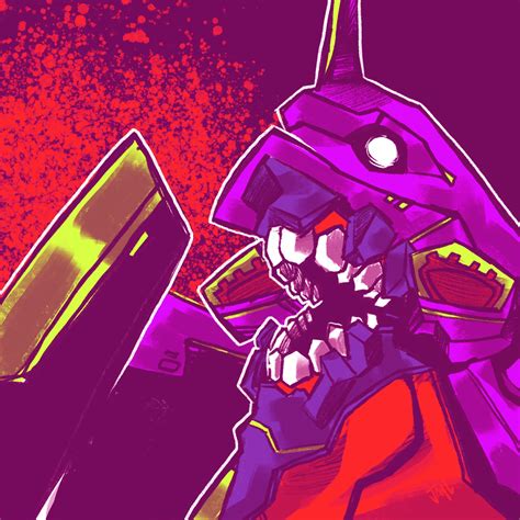 Eva 01 Frame Redraw By Glass Goblin On Newgrounds