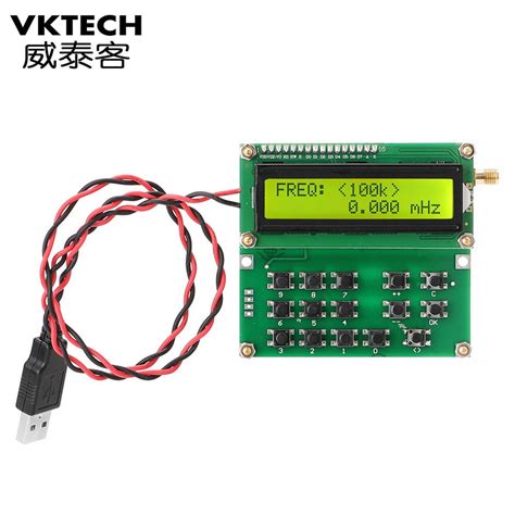 Gerador De Sinal Vetech Adf4351 Digital Display Lc Grandado