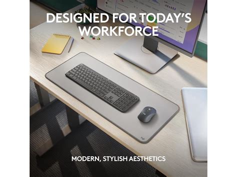Logitech Mk955 Business Wireless Keyboard And Mouse Quiet Typing Secure