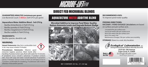 Direct Fed Microbials Ecological Laboratories