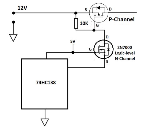 P Channel Mosfet And Arduino General Electronics Arduino Forum