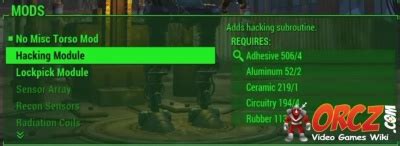 Fallout Hacking Module Orcz Com The Video Games Wiki