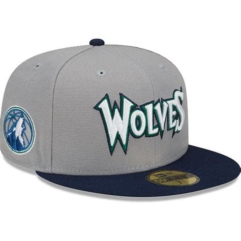 New Era Minnesota Timberwolves City Edition Gray 2022 59fifty Fitted H