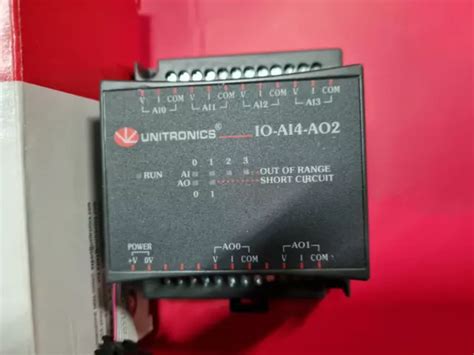 Unitronics Io Ai4 Ao2 Expansion Module Hmi Eur 12467 Picclick Fr