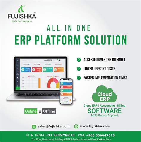 Best Cloud Based And Hybrid Erp Solutions In Saudi Arabia And Midddle East Fujishka Solutions