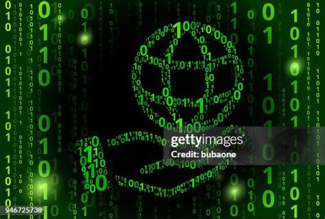 holding globe binary code vector pattern background high res vector