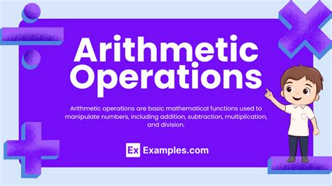 Arithmetic Operations