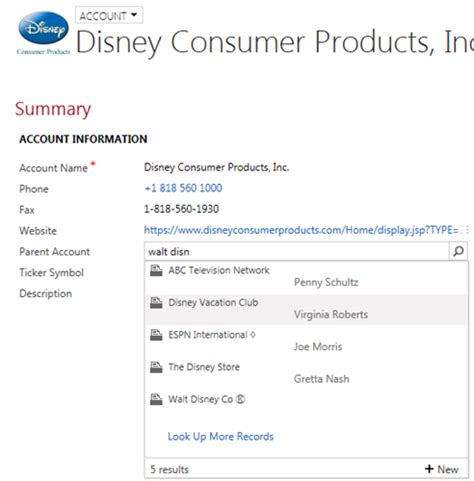Microsoft Dynamics Crm Visual Hierarchies
