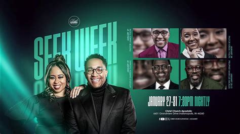 Christ Church Apostolic Seek Week Prophet Marcus Mickles Youtube