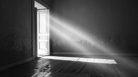 Premium Photo Open Door Light