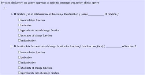 Solved For Each Blank Select The Correct Responses To Make