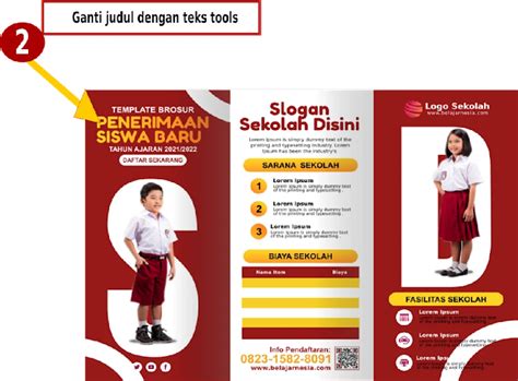 Free File Download Contoh Brosur Ppdb Sekolah Dasar Comp Coreldraw Dan Illustrator Brosur