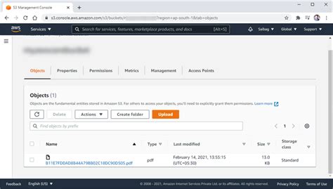 Uploading Downloading And Deleting Files In Aws S3 Cloud Storage Using
