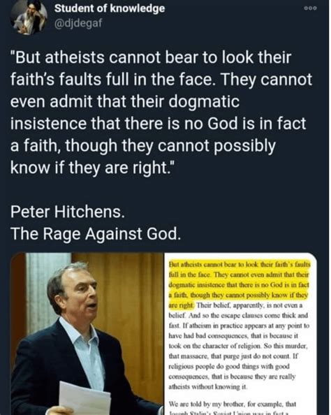 The Philosophical Fallacy Of Athiesm R Rebornyouth