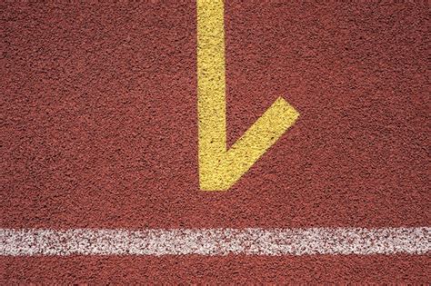 Premium Photo Number On Running Track Premium Photo Number On Running Track