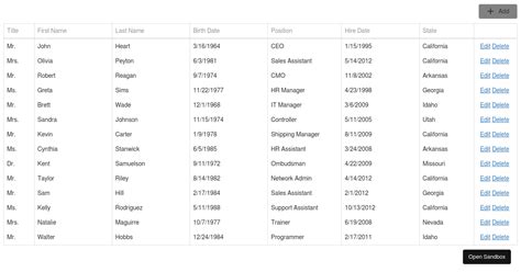 Popup Editing Devextreme Data Grid Forked Codesandbox