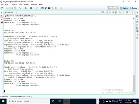 Digilent Arty S7 Fpga Board Interfacing Pmodnav Sensor Element14