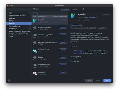 Configuring VIM For PHPStorm ROXL