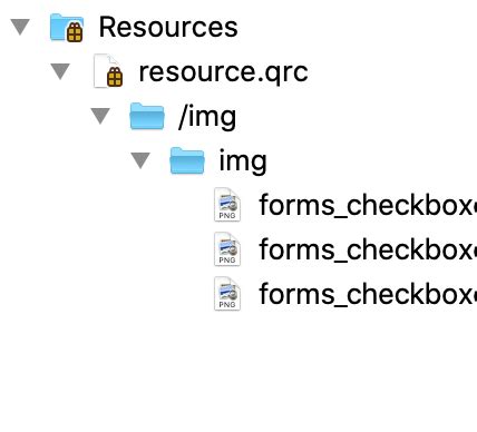 Custom QCheckbox Does Not Appear When The Program Runs Qt Forum