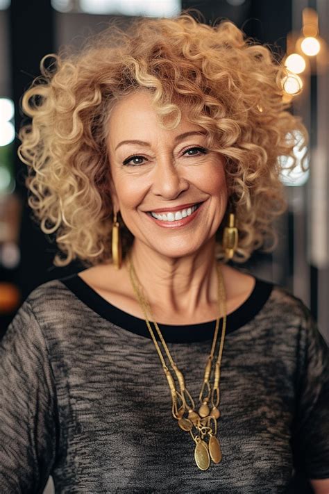 Curls That Wow 27 Hairdos For Women Over 60 With Curly Hair Artofit