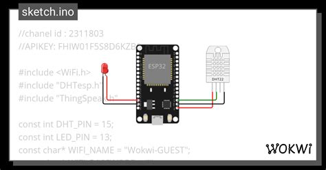 Dht Thingspeak Copy Wokwi Esp32 Stm32 Arduino Simulator