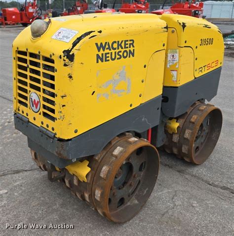 2019 Wacker Neuson Rtsc3 Trench Compactor In Omaha Ne Item Eo1601