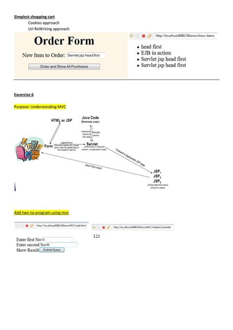 Lab work servlets and jsp | PDF | Web Development | Internet