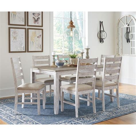 Skempton 7 Piece Dining Room Set Signature Design Furniture Cart