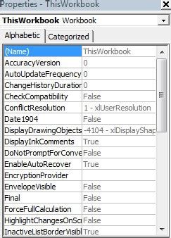 Cara Membuat Macro Melibatkan Properties VBA Ms Excel