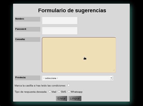 Ofim Tica Css Formulario Con Estilo