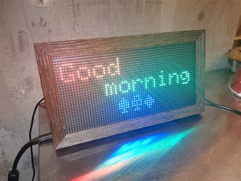 GitHub JoeLanzi LEDMatrixProject Just A Simple Project