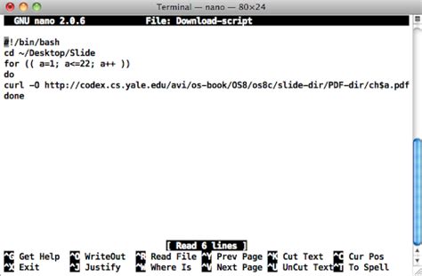 Download Multiple Files From Internet To Desktop Of Your Mac Os At One Go Using Bash Script With