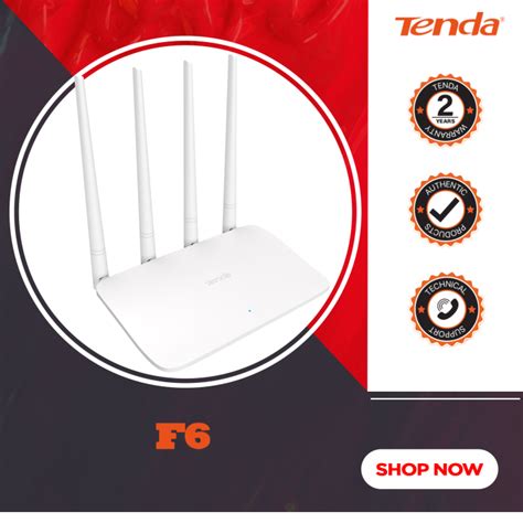 Tenda F6 Wireless N300 Easy Setup Router English Firmware Lazada Ph