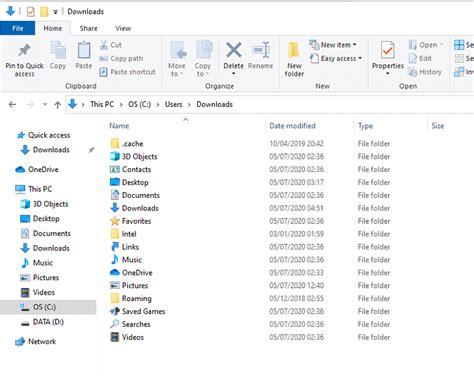 User Profile Issue After Moving Downloads From C To D Solved