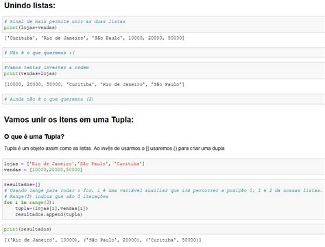 Listas No Python Métodos Para Trabalhar Com As Listas