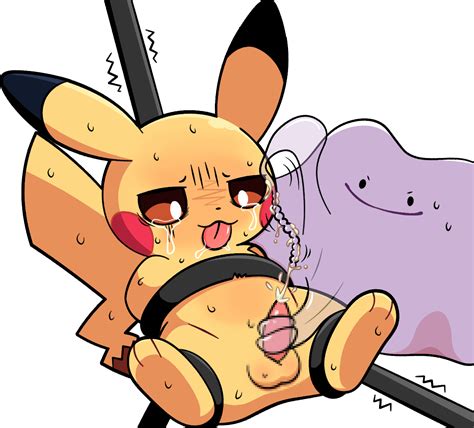 Rule 34 Ambiguous Gender Balls Blush Bodily Fluids Bound Censored Cum Cumshot Ditto Pokemon