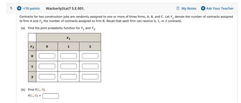 Solved A Find The Joint Probability Function For Y And Chegg